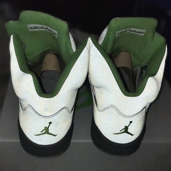 Jordan | Shoes | Retro Air Jordans 5 Grean Beans Size 1 Men Brand ...